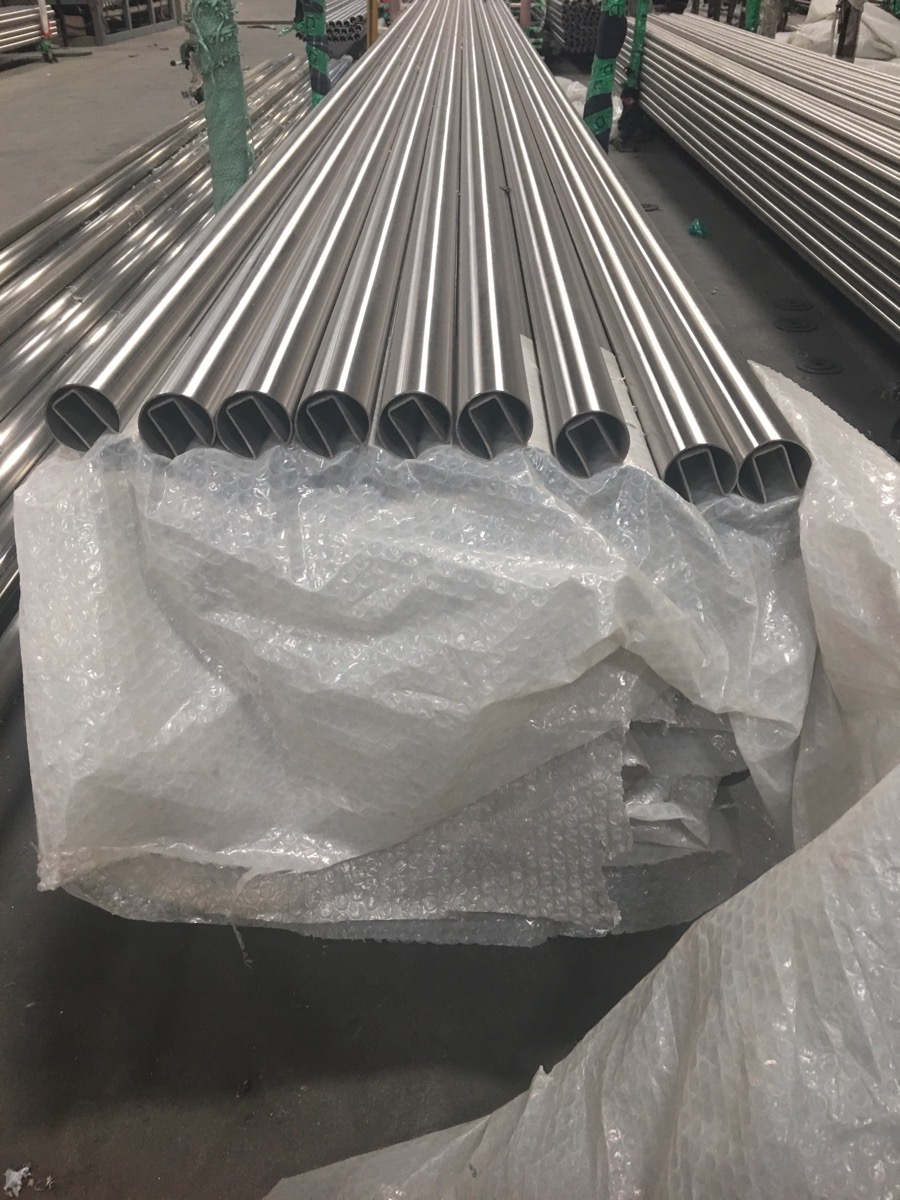 Round slotted tube, Stainless Steel Single Slot Slotted Tube, Stainless ...